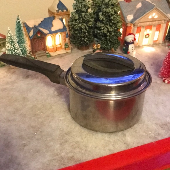 Kitchen | Vintage Flint Stainless Steel 1 Q Small Saucepan | Poshmark